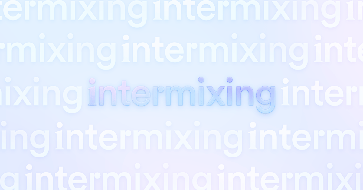 intermixing.jp